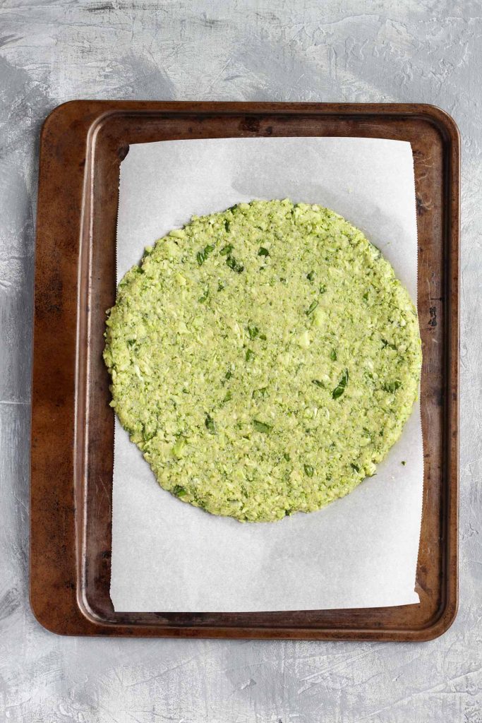 Broccoli Crust Pizza Recipe (Gluten-Free) - Vegetarian - Fresh Water ...
