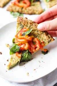 Broccoli Crust Pizza Recipe (Gluten-Free) - Vegetarian - Fresh Water ...