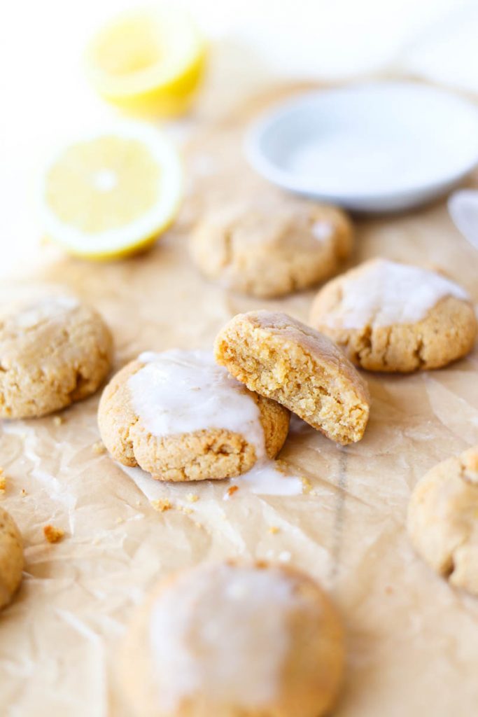 Paleo Lemon Cookies - Almond Flour - Fresh Water Peaches