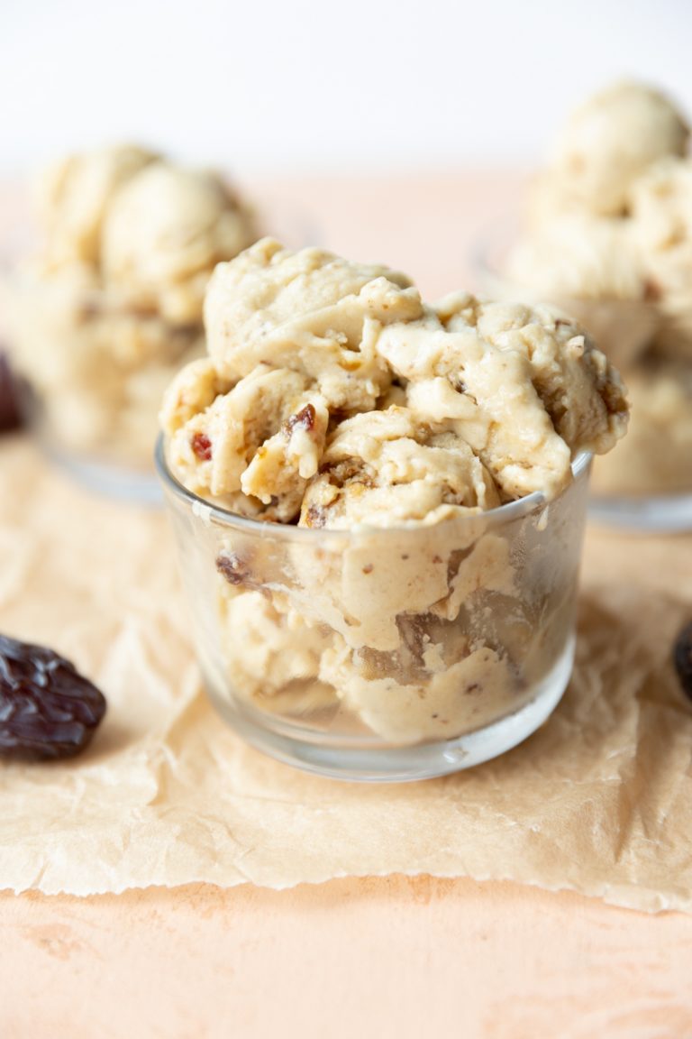 Caramel Nice Cream (Vegan) - Fresh Water Peaches