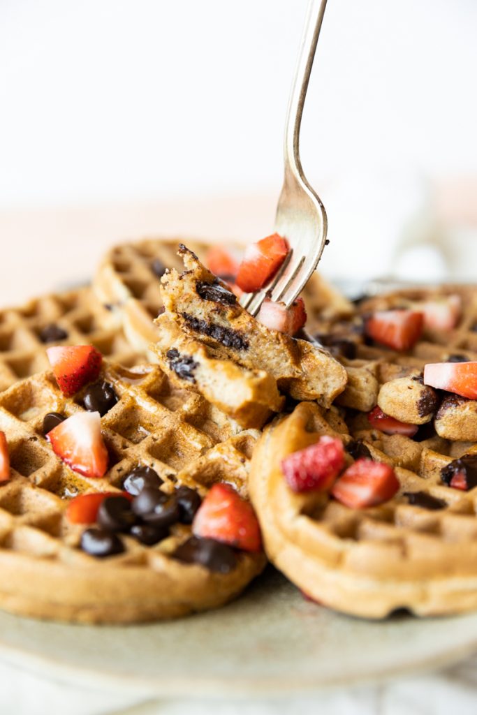 Mini Waffles (Gluten-Free) - Fresh Water Peaches