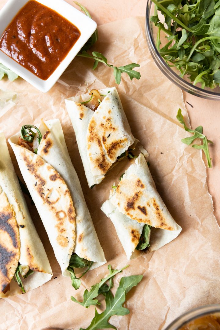 BBQ Chicken Wraps - Fresh Water Peaches