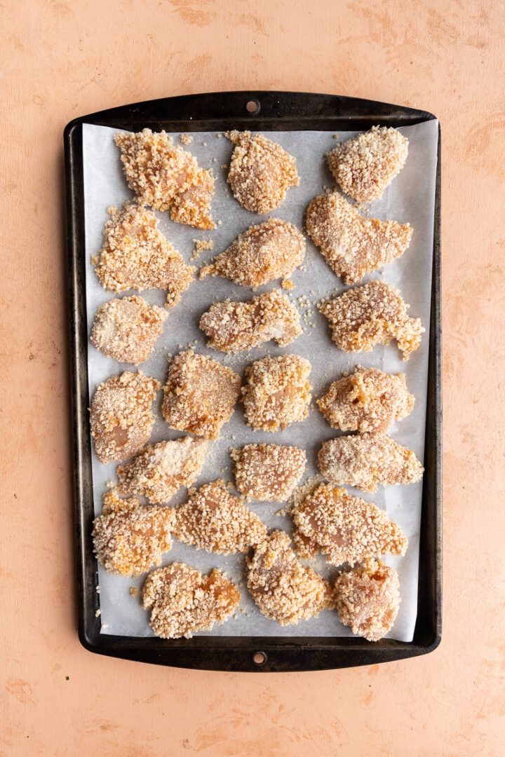 Baked Spicy Chicken Nuggets - Fresh Water Peaches