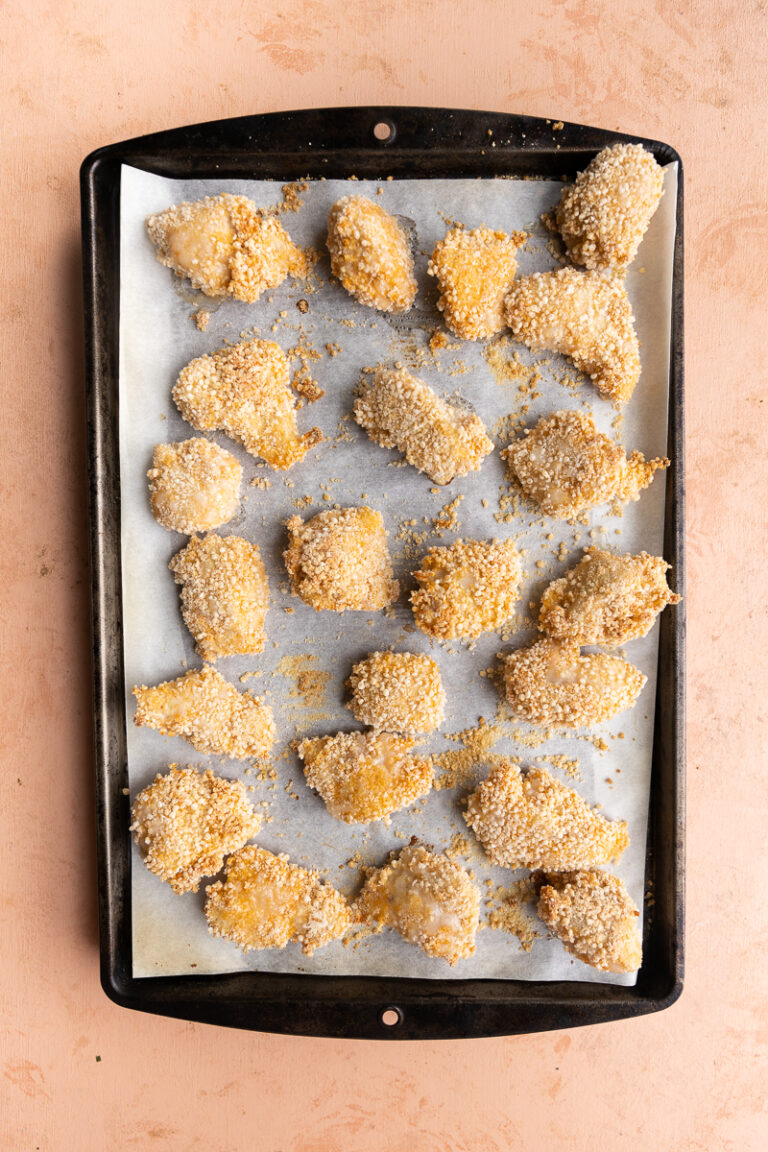 Baked Spicy Chicken Nuggets - Fresh Water Peaches