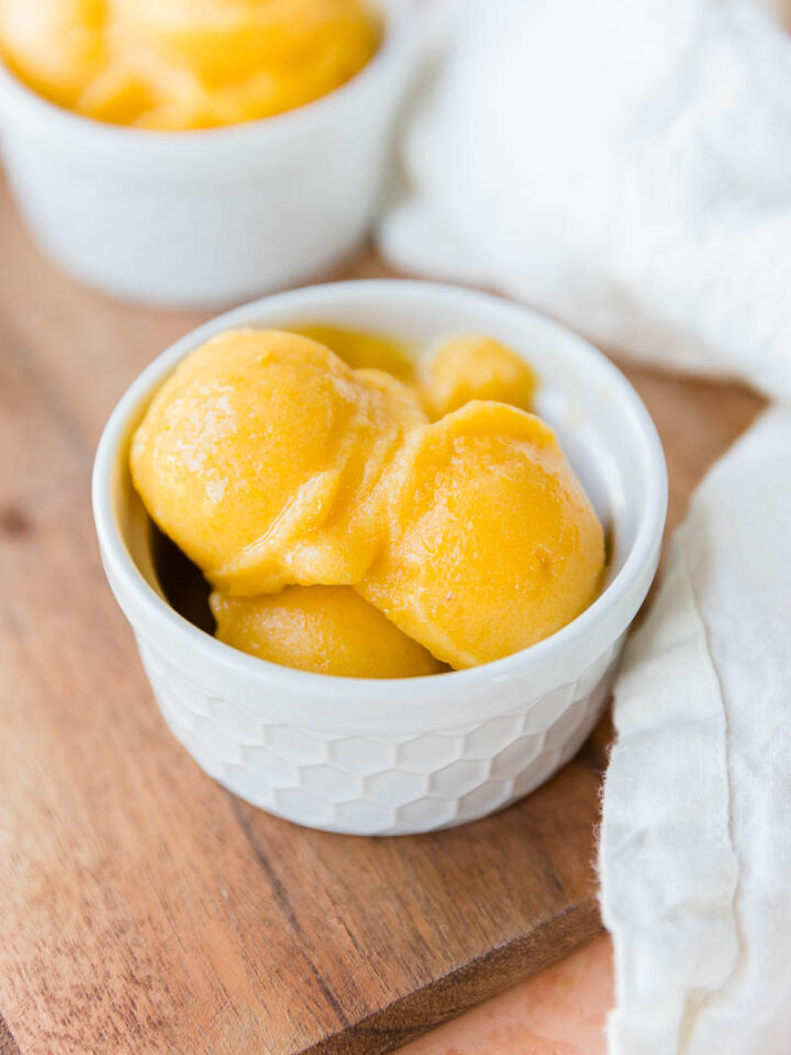 Easy Homemade Lemon Sorbet Recipe - Fresh Water Peaches