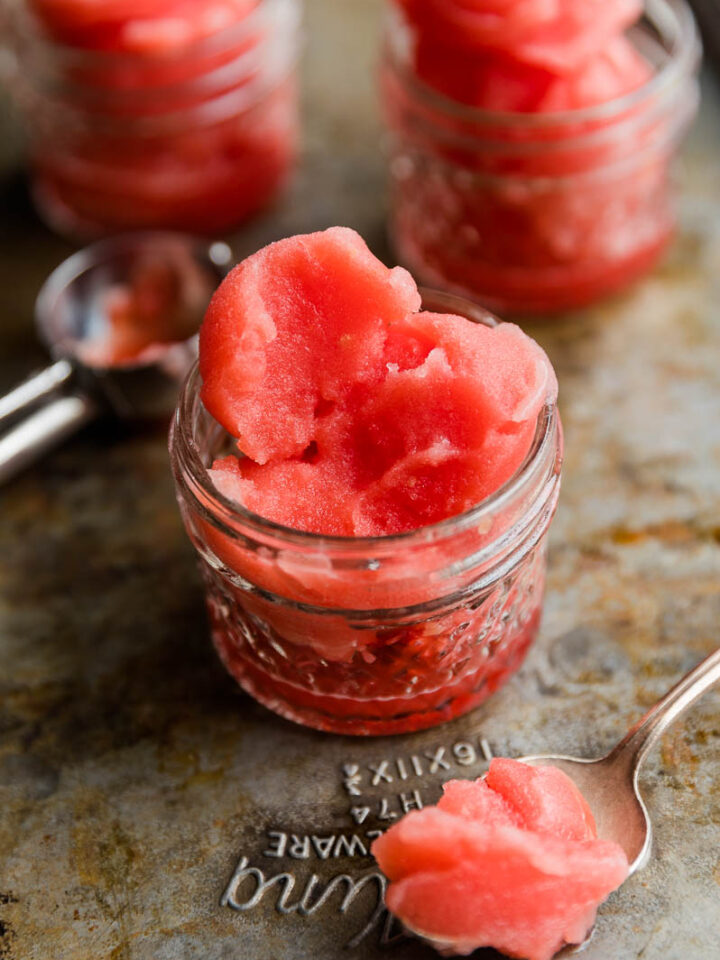 Easy Homemade Watermelon Italian Ice Recipe - Fresh Water Peaches