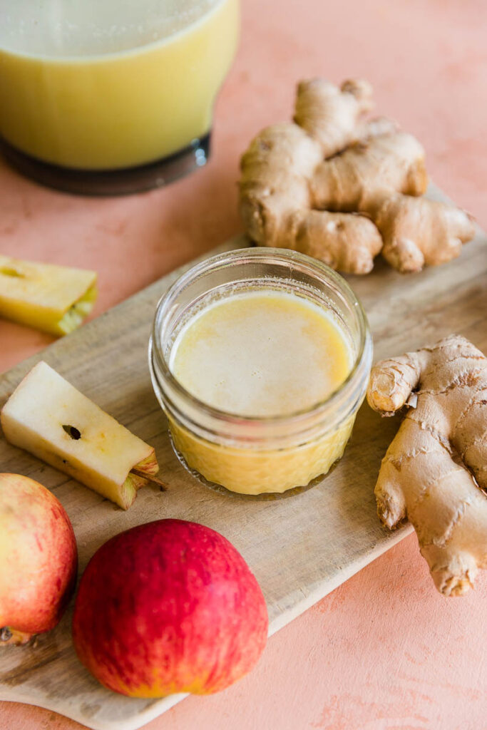Easy Homemade Ginger Shot Recipe - Fresh Water Peaches