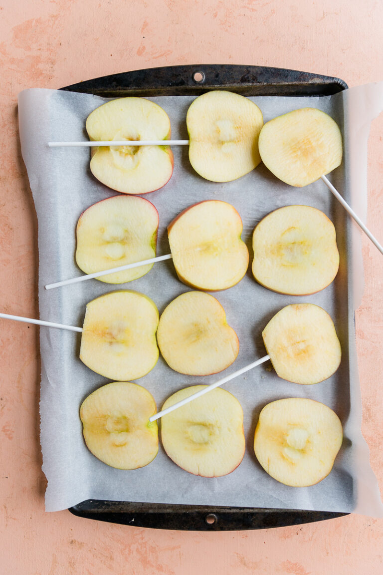 Easy & Healthy Chocolate Covered Apple Pops Recipe - Fresh Water Peaches
