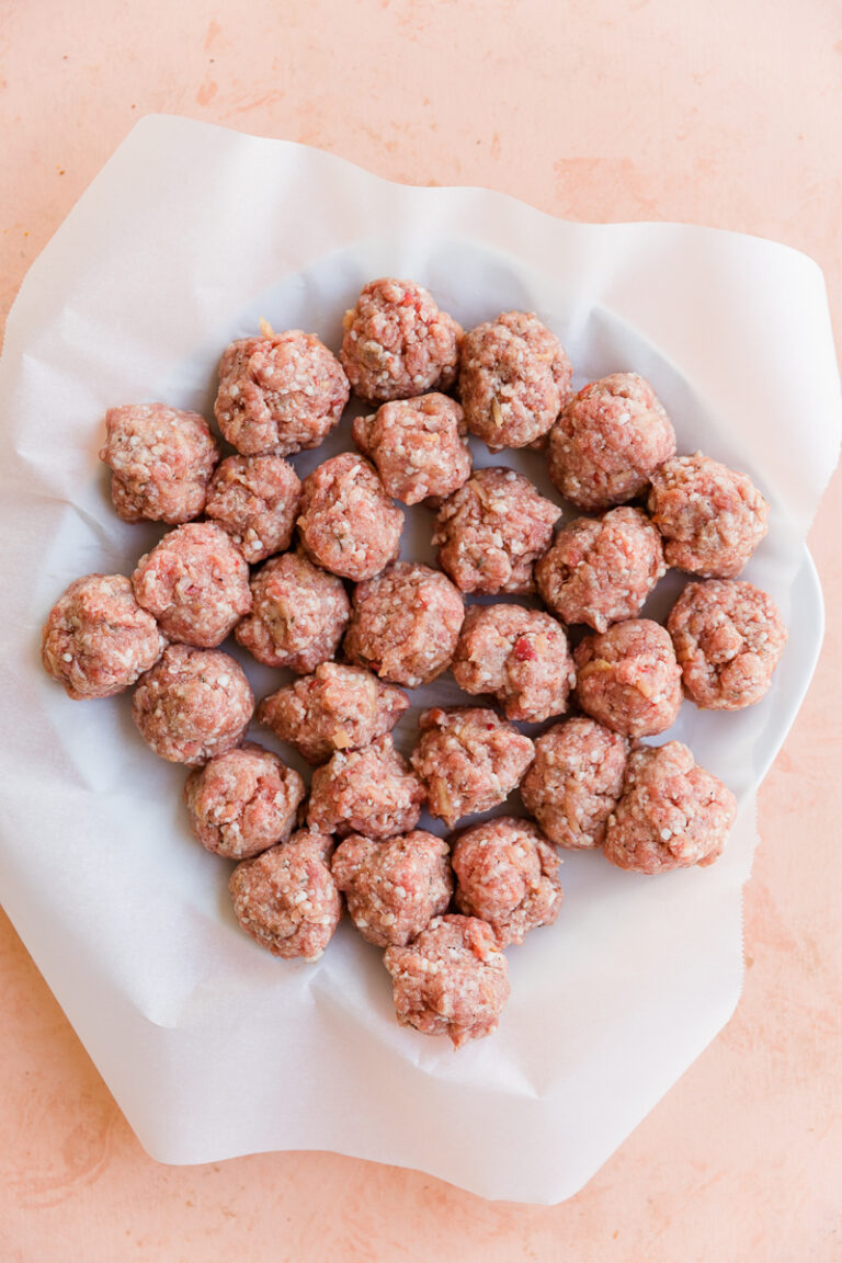 Easy Halloween Zombie Eye Meatball Recipe - Fresh Water Peaches