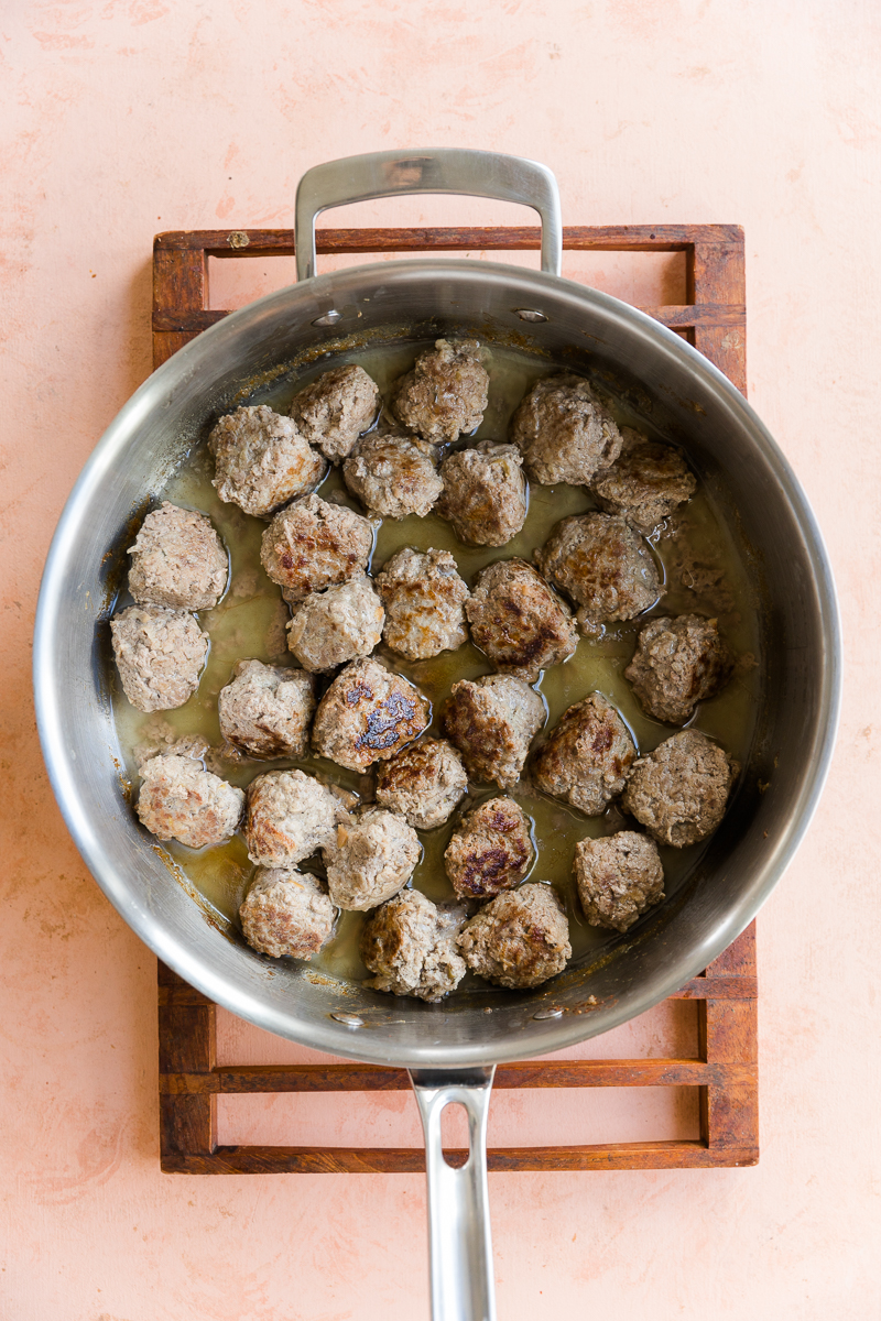 Easy Halloween Zombie Eye Meatball Recipe - Fresh Water Peaches
