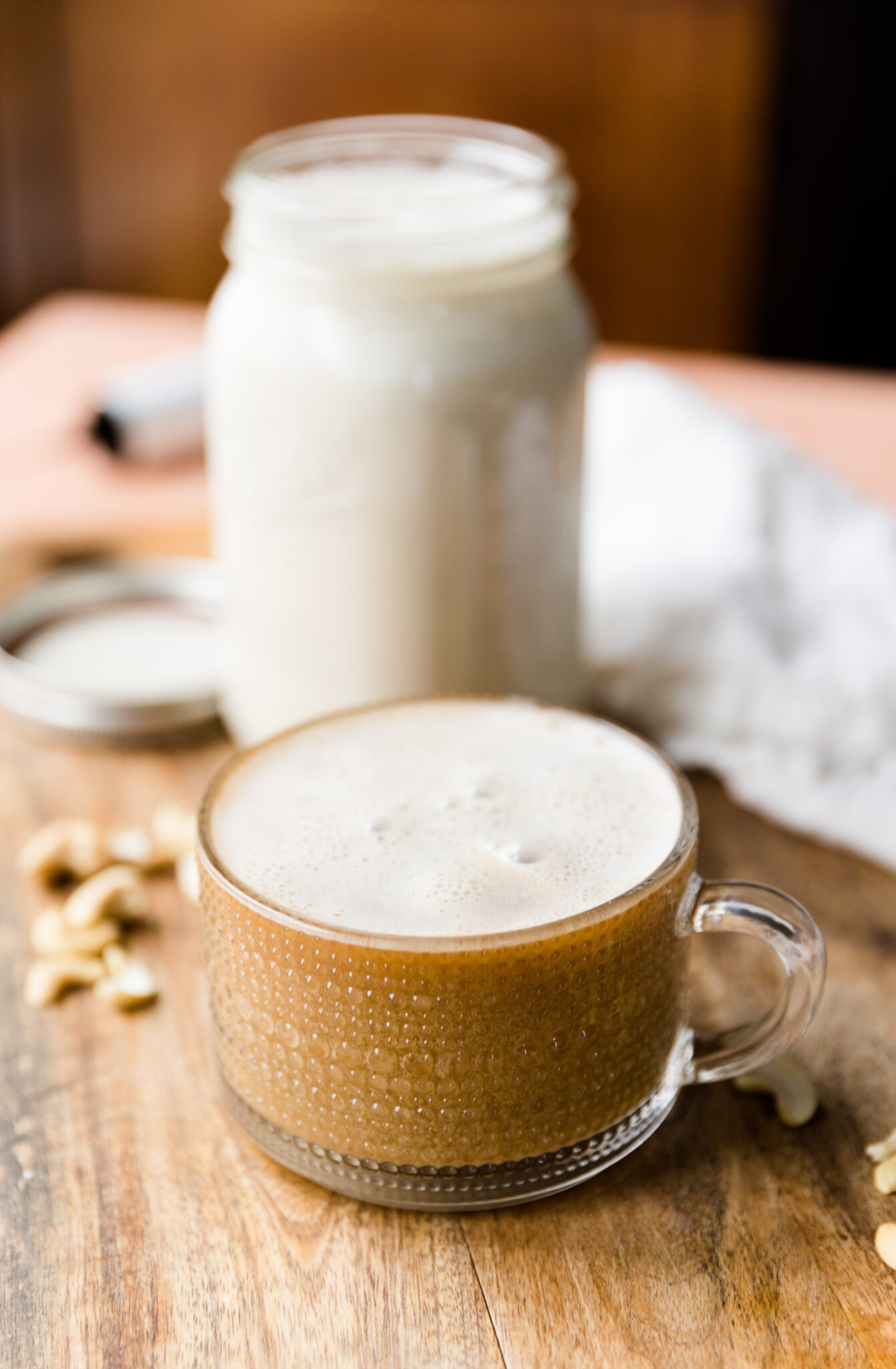 Easy Cashew Coffee Creamer Recipe (Dairy-Free) - Fresh Water Peaches