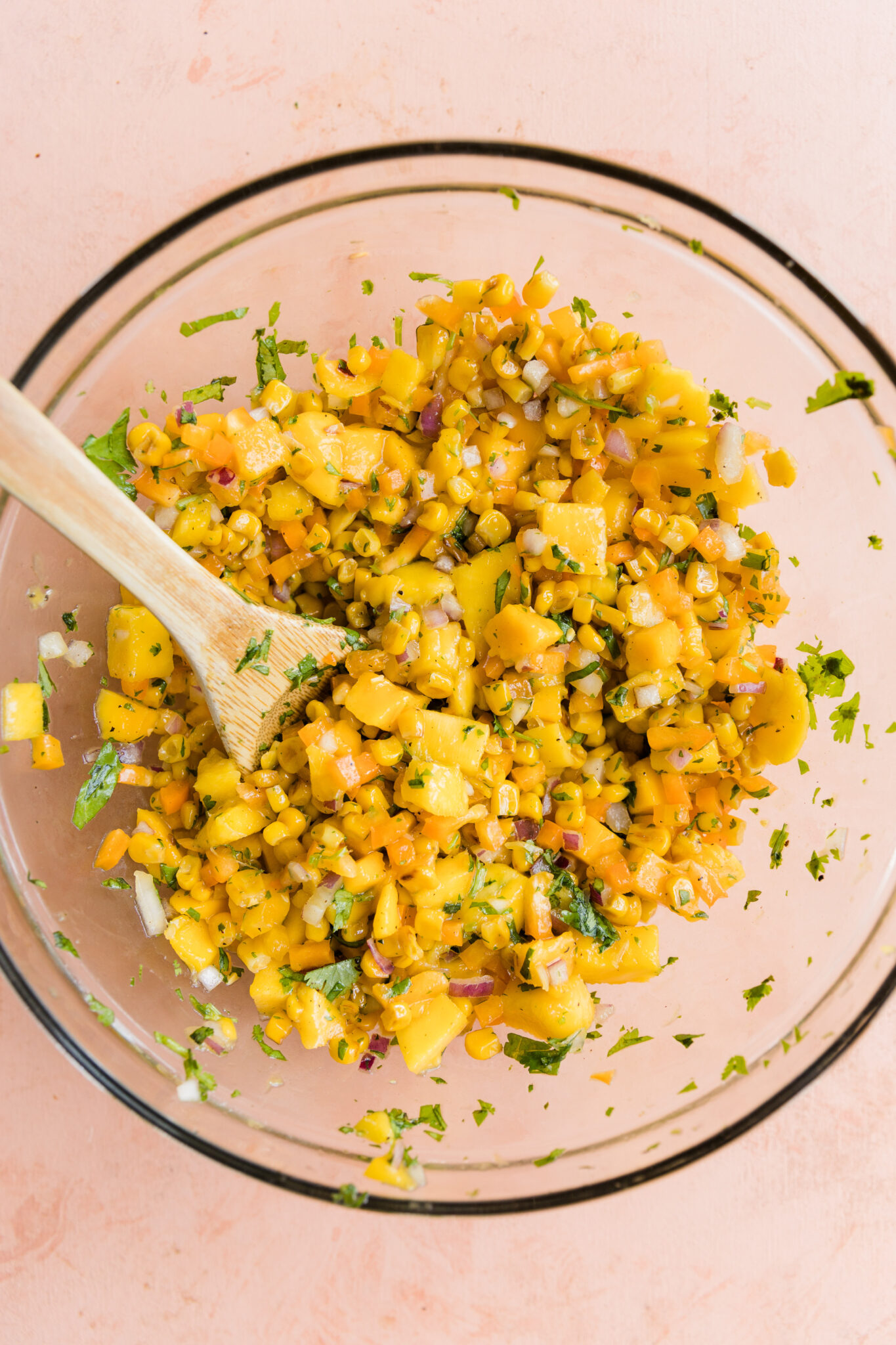 Easy Mango Corn Salsa Recipe - Fresh Water Peaches